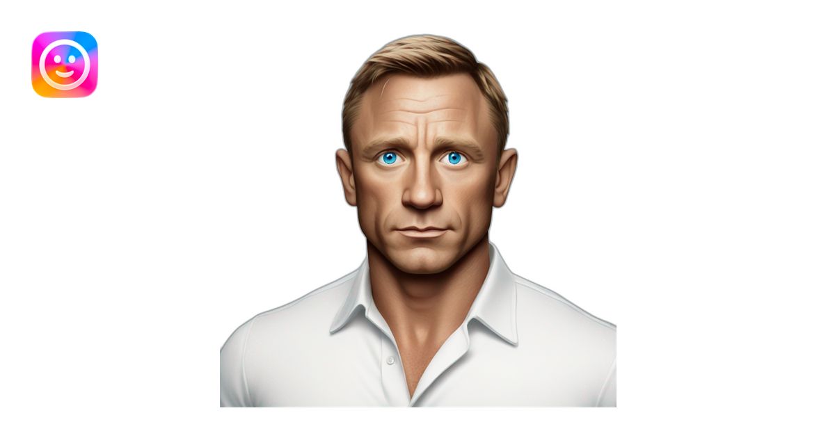 daniel craig blue eyes emoji | AI Emoji Generator
