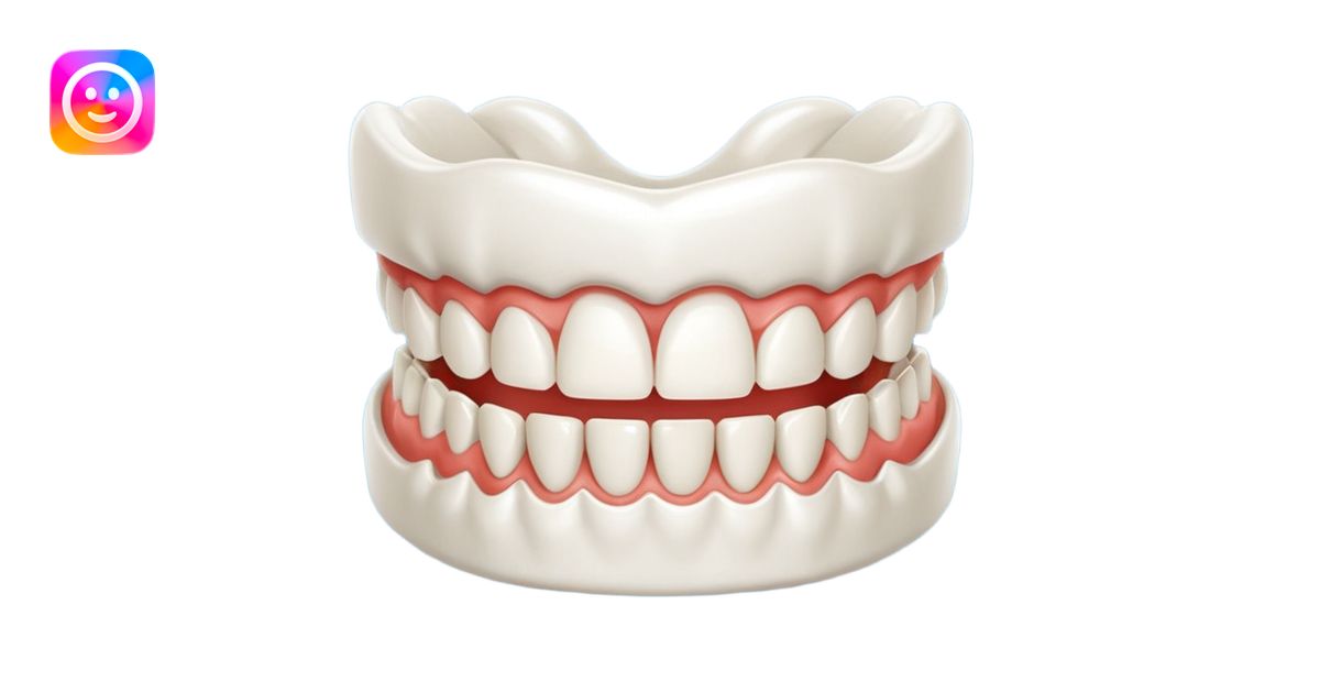 Denture emoji | AI Emoji Generator