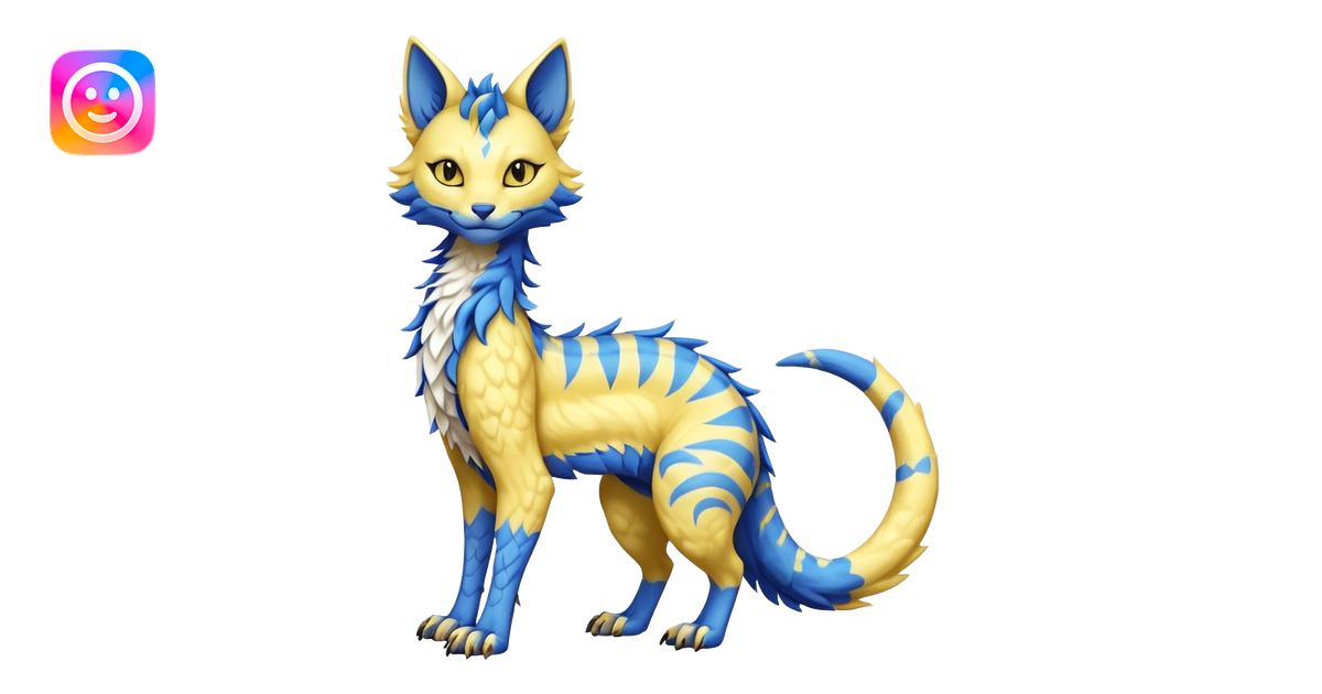 Kawaii yellow and blue beautiful pretty elegant divine edgy fantasy ...