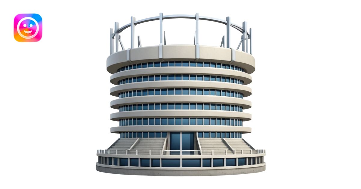 stadium structure. emoji | AI Emoji Generator