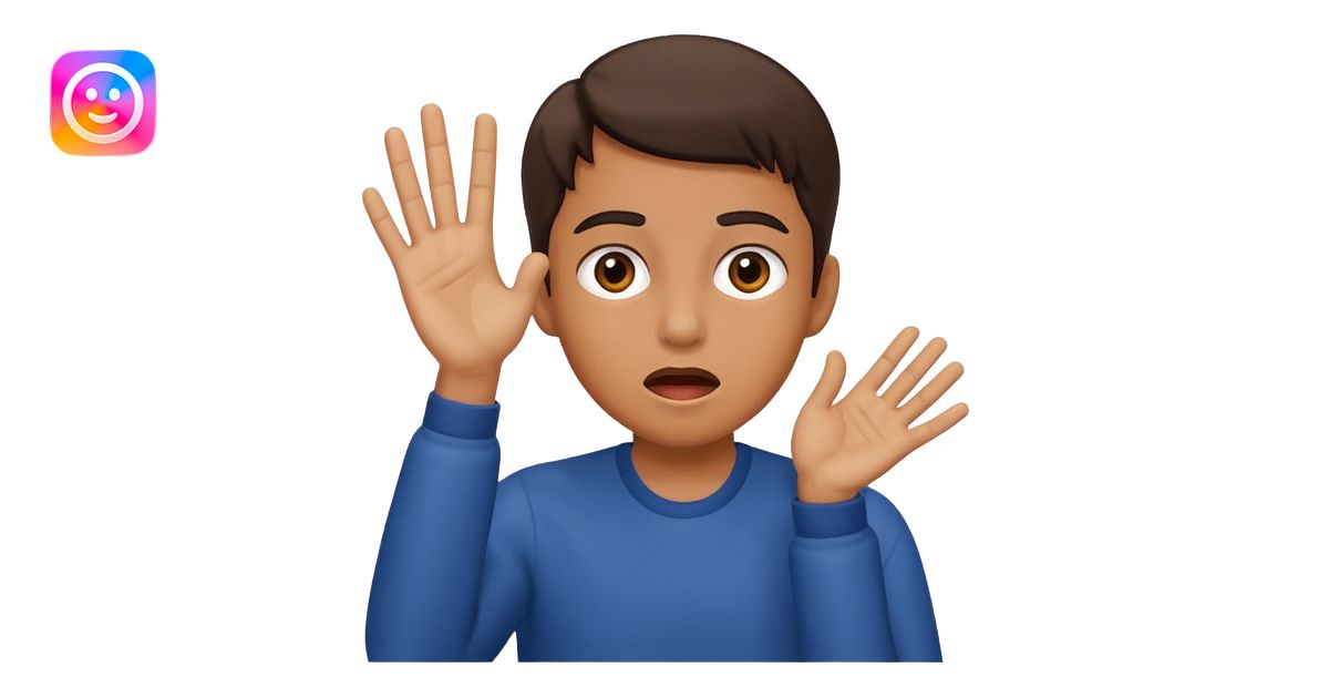 Slapping face emoji | AI Emoji Generator