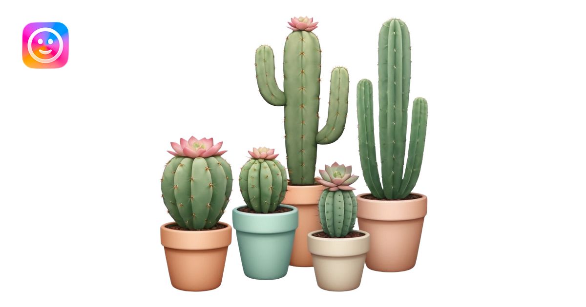 Ceramic pots in pastel colors, tall and short, round and square ...