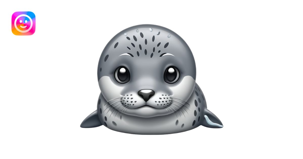 Harbor seal emoji | AI Emoji Generator