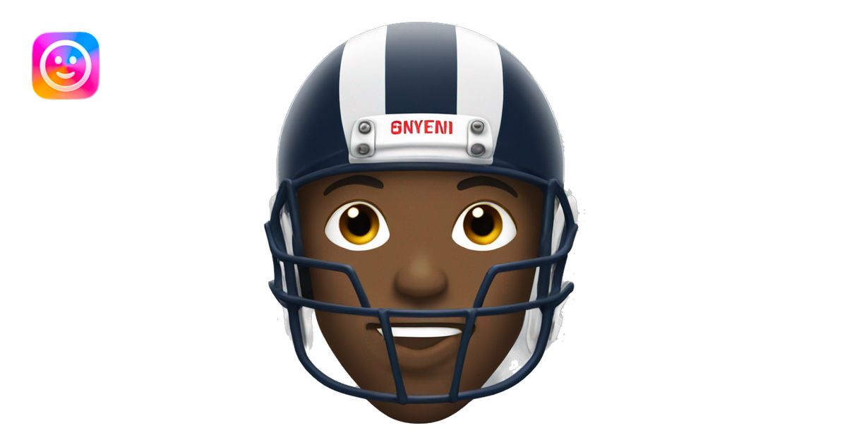 Football player emoji | AI Emoji Generator