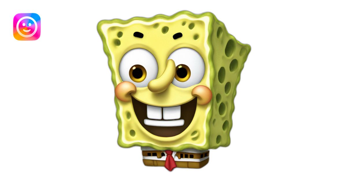 SpongeBob SquarePants emoji | AI Emoji Generator