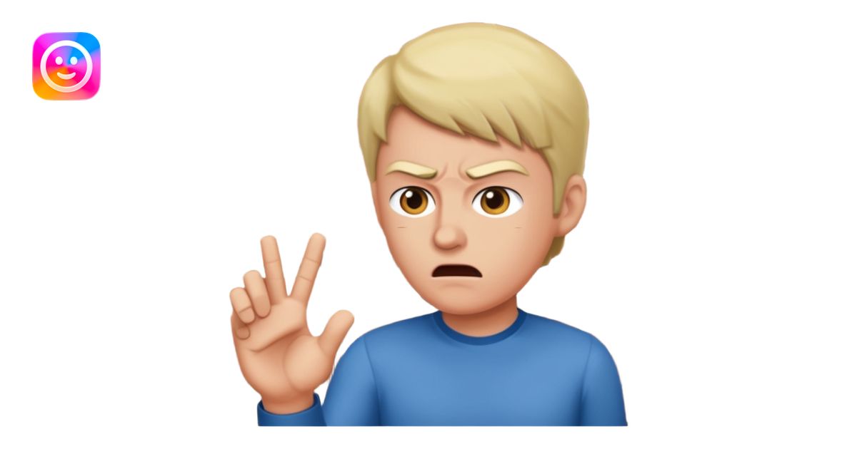 Someone arguing at a brick wall emoji | AI Emoji Generator