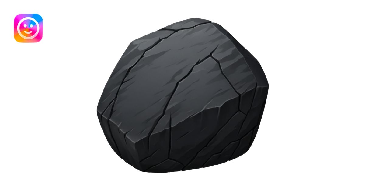 coal emoji | AI Emoji Generator