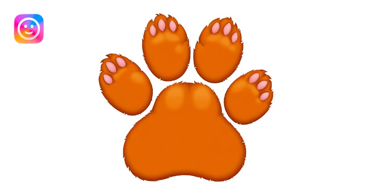 cat pixel paw emoji | AI Emoji Generator