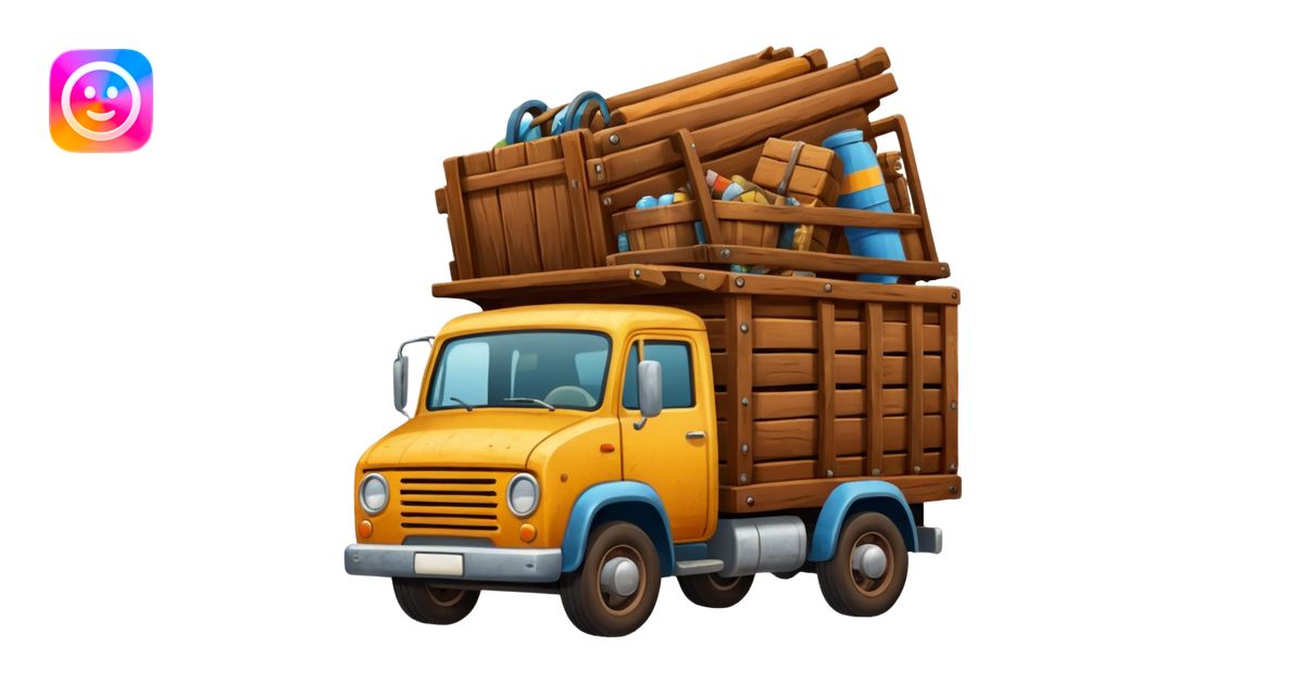 truck load emoji | AI Emoji Generator