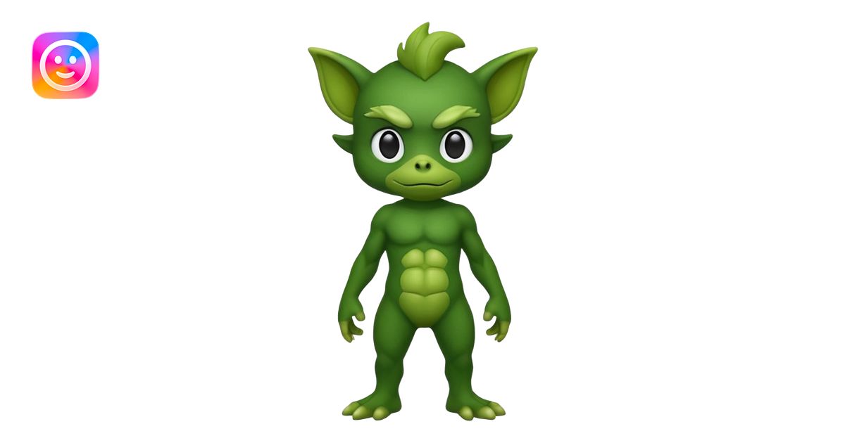 Grem2, full body emoji | AI Emoji Generator