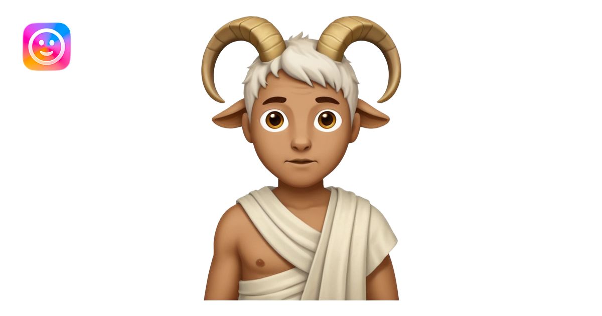 half human half goat emoji | AI Emoji Generator