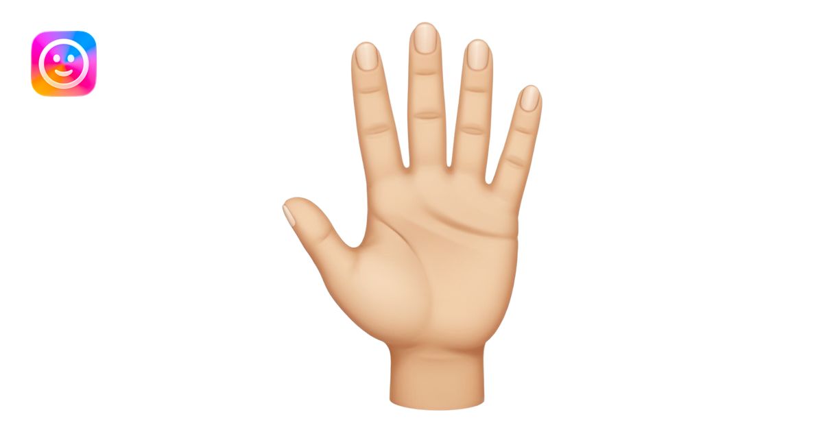 gun hand (no gun just fingers) emoji | AI Emoji Generator