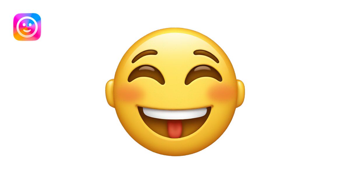 Big smile , drooling, heart eyes emoji | AI Emoji Generator