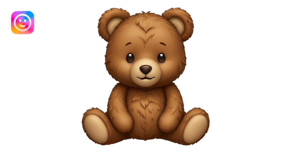 teddy bear brown emoji | AI Emoji Generator