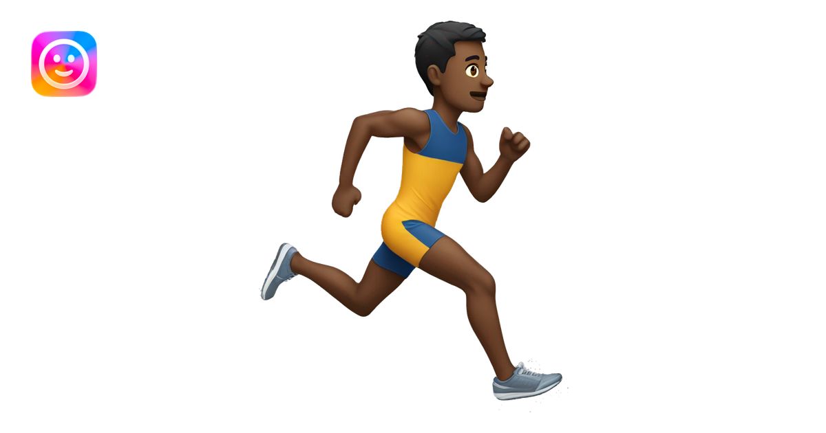 runner with one leg emoji | AI Emoji Generator