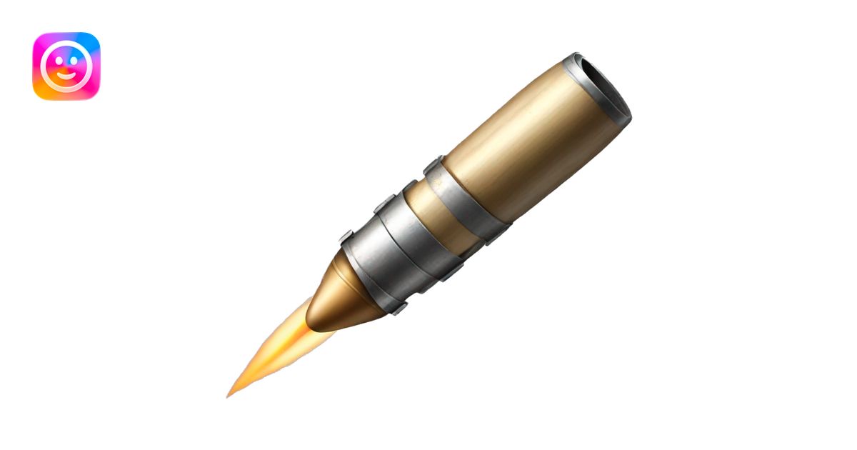 bullet flying in ai emoji | AI Emoji Generator