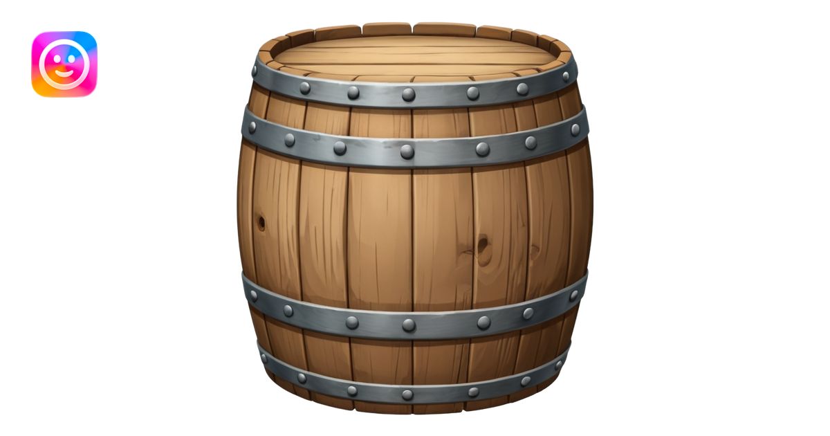 Barrel emoji | AI Emoji Generator