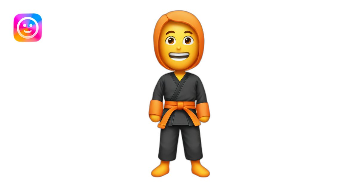 Orange belt emoji | AI Emoji Generator