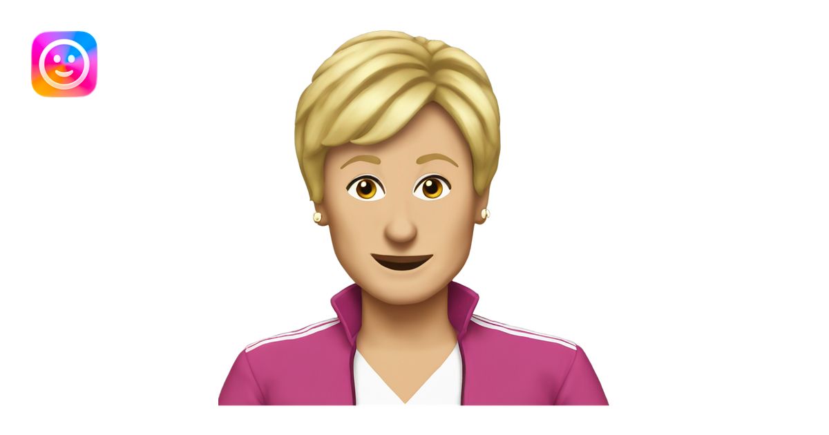 Sue Sylvester emoji | AI Emoji Generator
