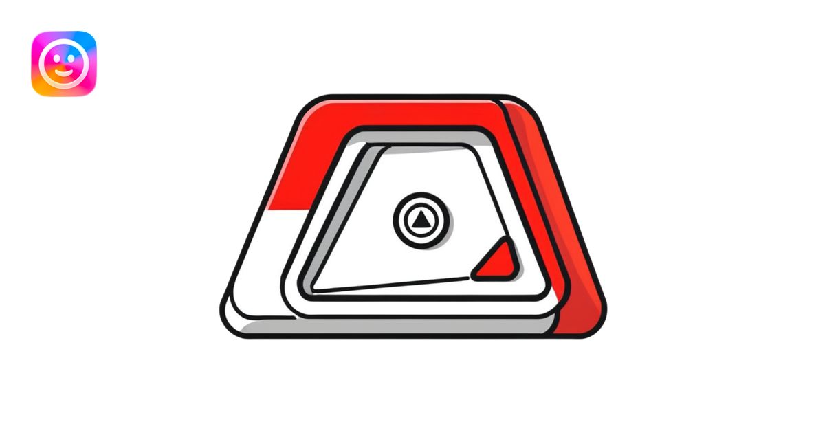YouTube logo, red rounded rectangle with white play triangle button in ...