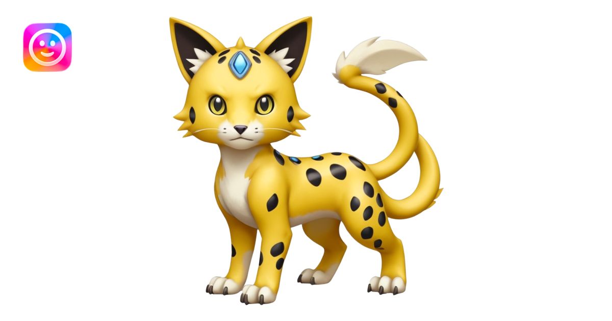 Baihumon-Gatomon-Liepard-Pokémon-Fakémon-Digimon-hybrid-fusion, full ...