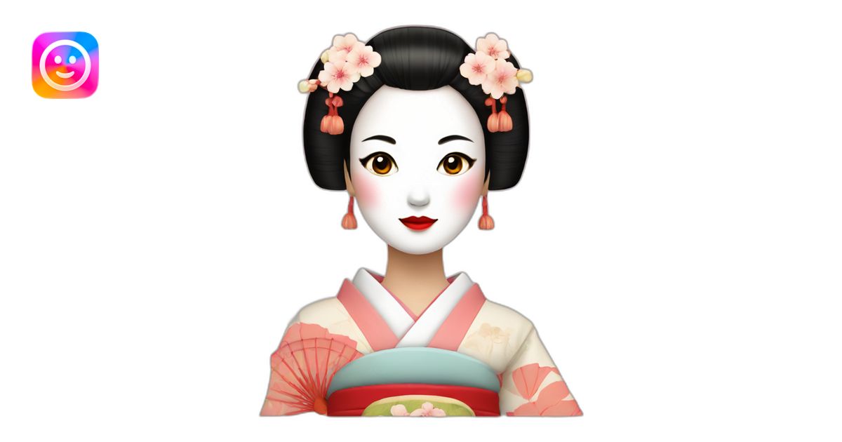 japanese-maiko emoji | AI Emoji Generator