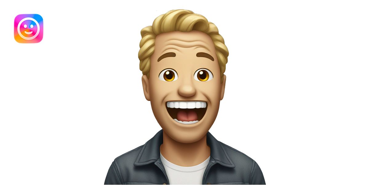 laughing super hard emoji emoji | AI Emoji Generator