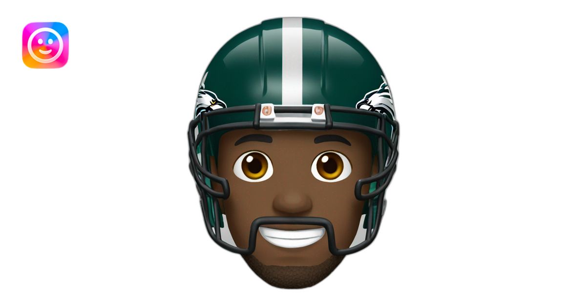 NFL eagles player emoji | AI Emoji Generator