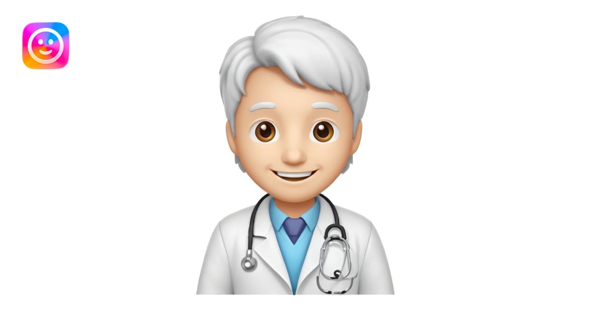 doctor mascot emoji | AI Emoji Generator