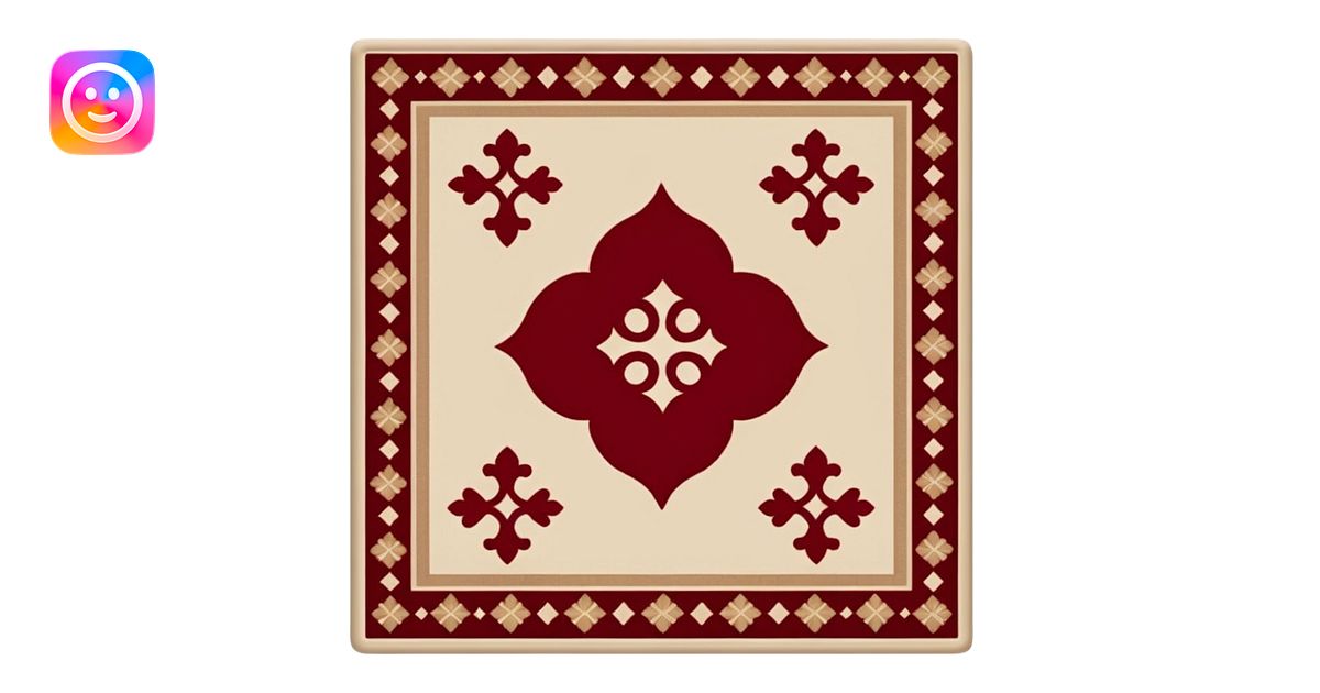 carpet with old design emoji | AI Emoji Generator