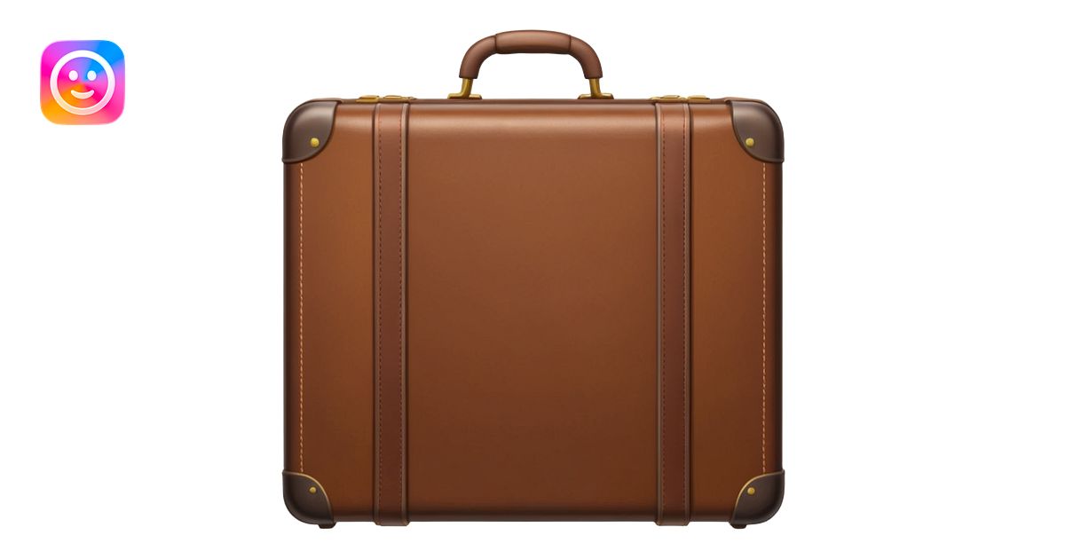Create a suitcase emoji emoji | AI Emoji Generator