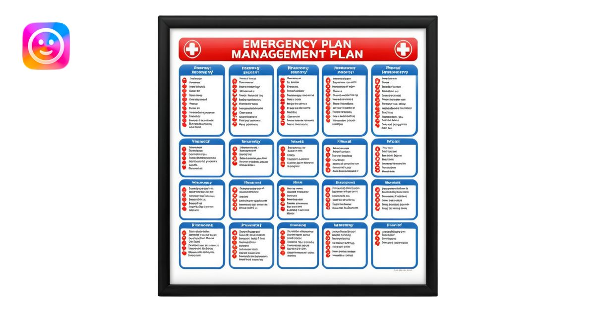 emergency management plan emoji | AI Emoji Generator