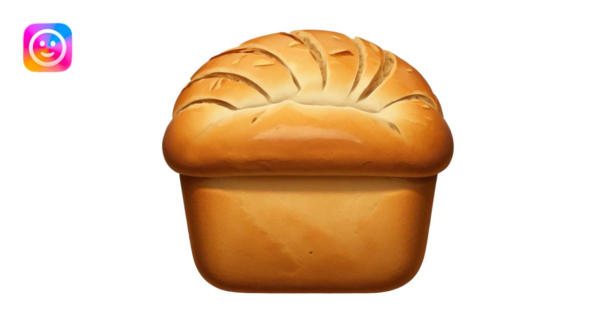 Sourdough bread emoji | AI Emoji Generator