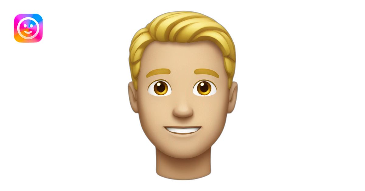 white guy emoji | AI Emoji Generator