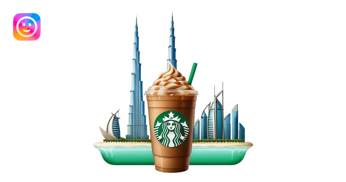 Starbucks iced coffee with Dubai chivalry bar with green filling and ...