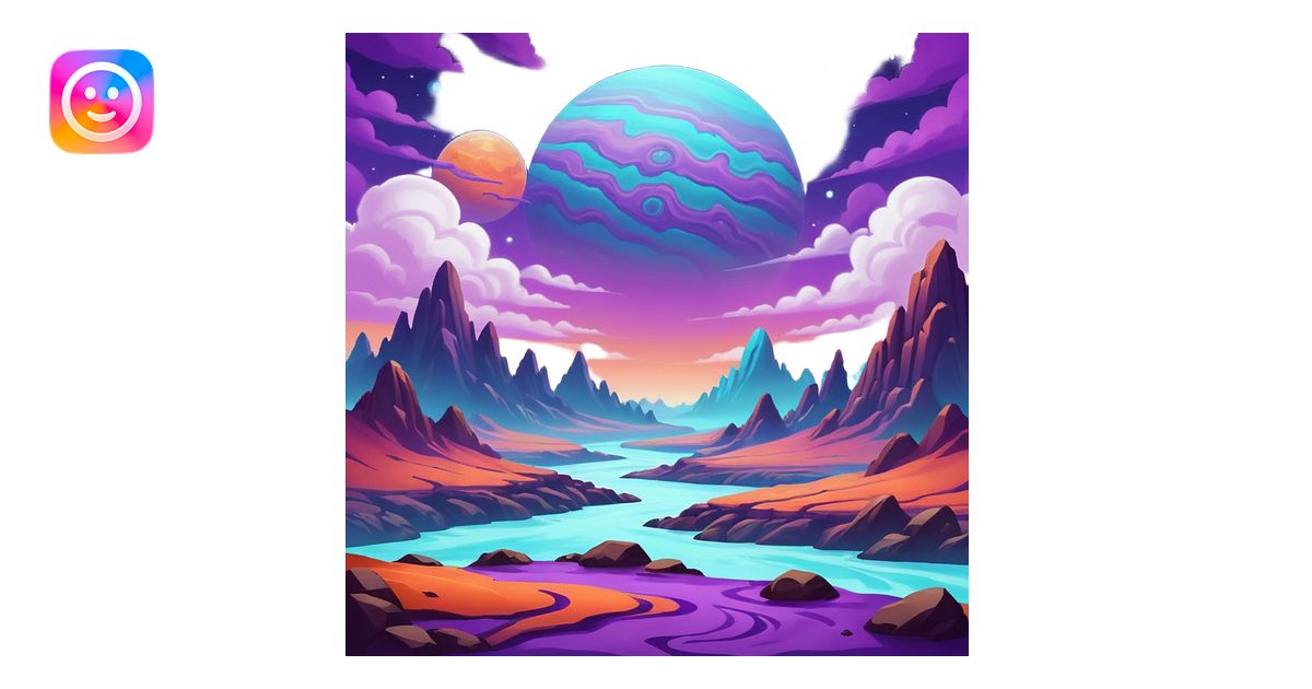 Alien Planet emoji | AI Emoji Generator