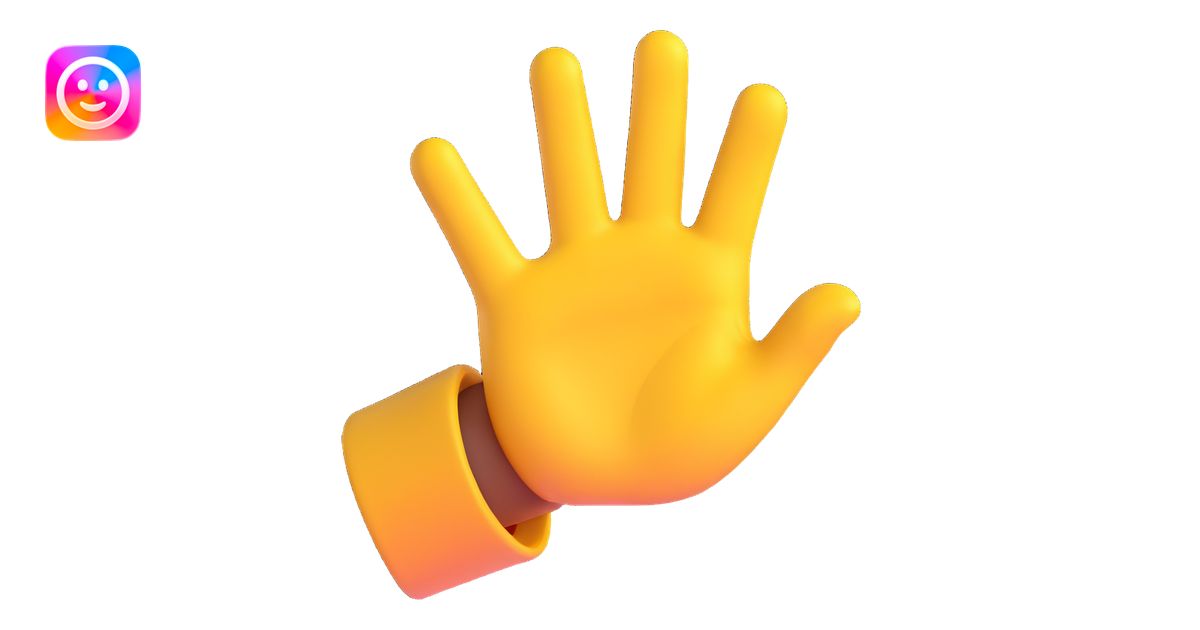 hand flicking, realistic 3D emoji style emoji | AI Emoji Generator