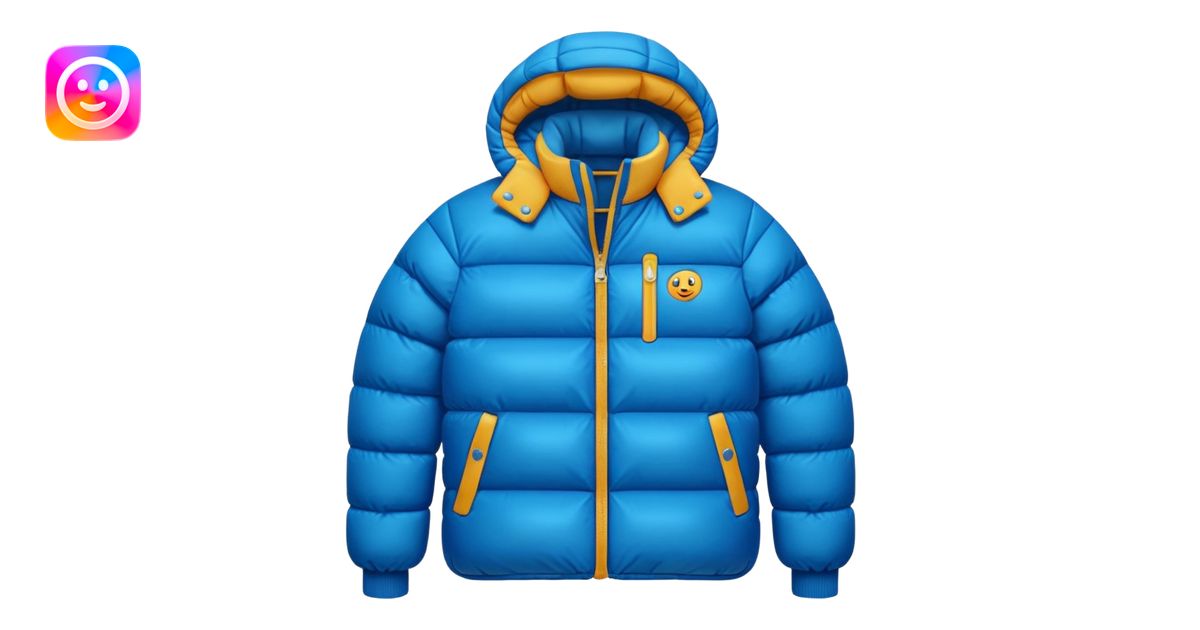 retro puffer jacket emoji | AI Emoji Generator