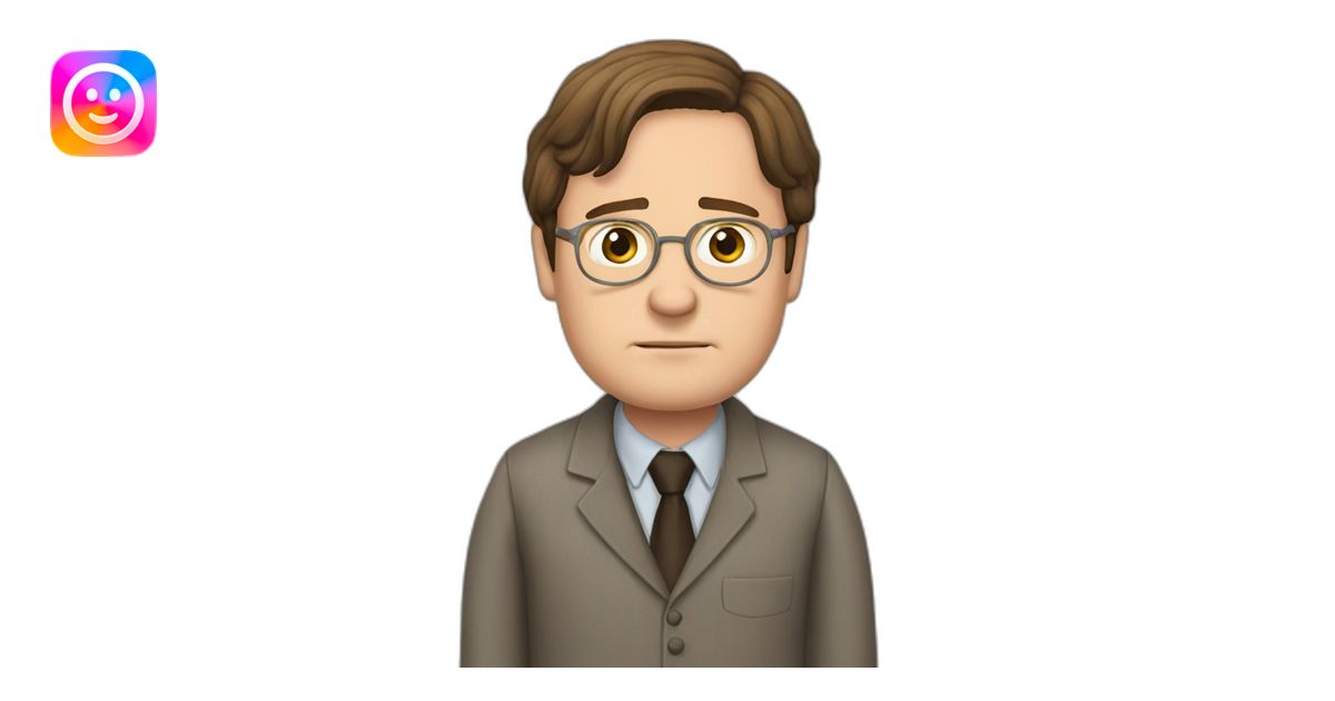 Dwight schrute emoji | AI Emoji Generator