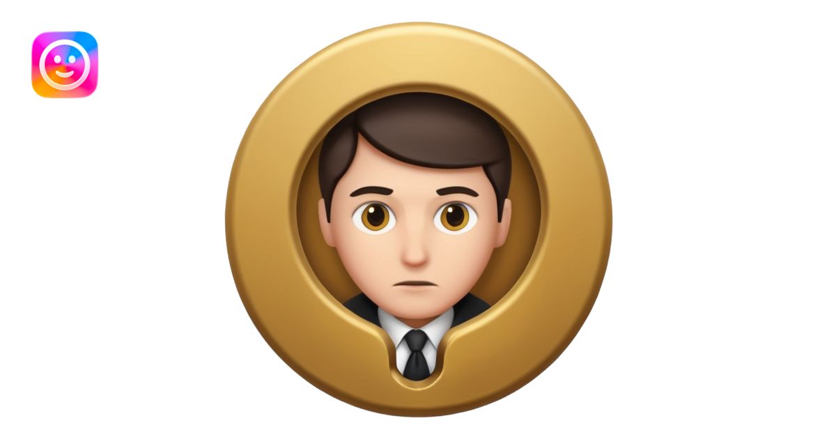 Spy Looking Through A Keyhole emoji | AI Emoji Generator
