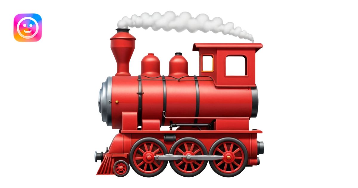 james the red engine from thomas and friends emoji | AI Emoji Generator