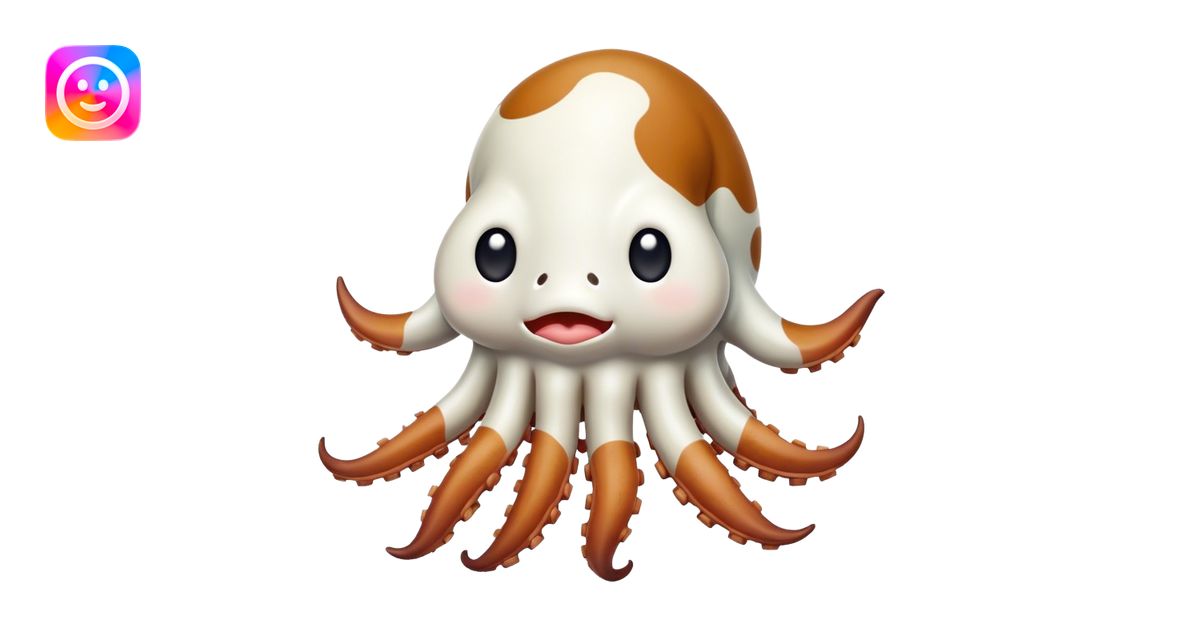 Cow squid mellow emoji | AI Emoji Generator