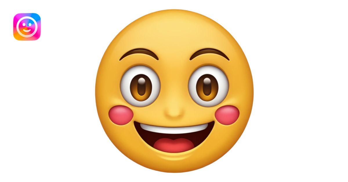 make a devious emoji where the emojis face is a devious smile but no ...