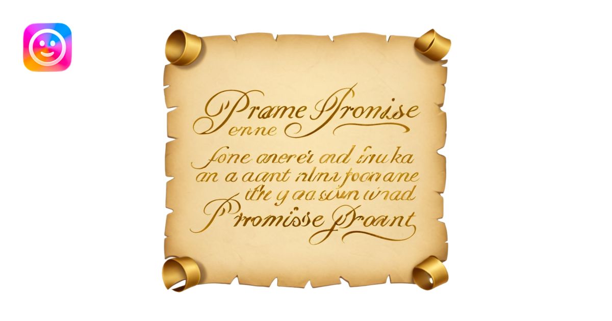 promise emoji | AI Emoji Generator