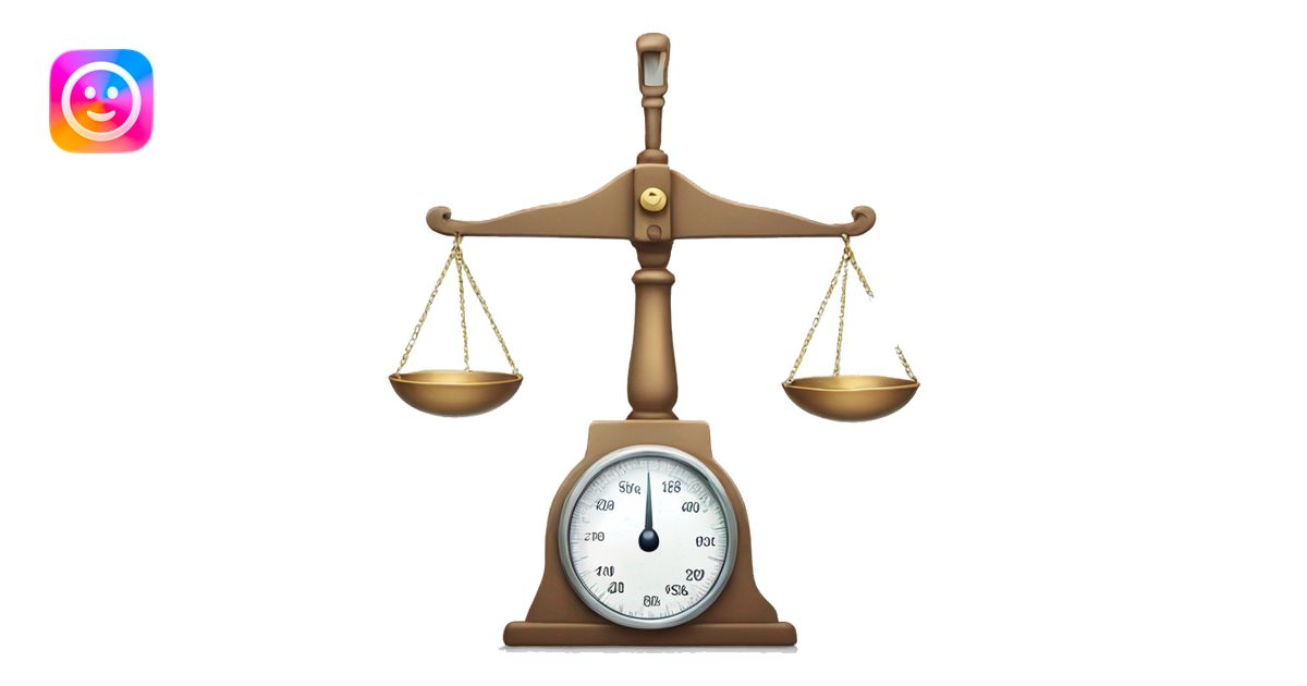 weighing scale emoji | AI Emoji Generator