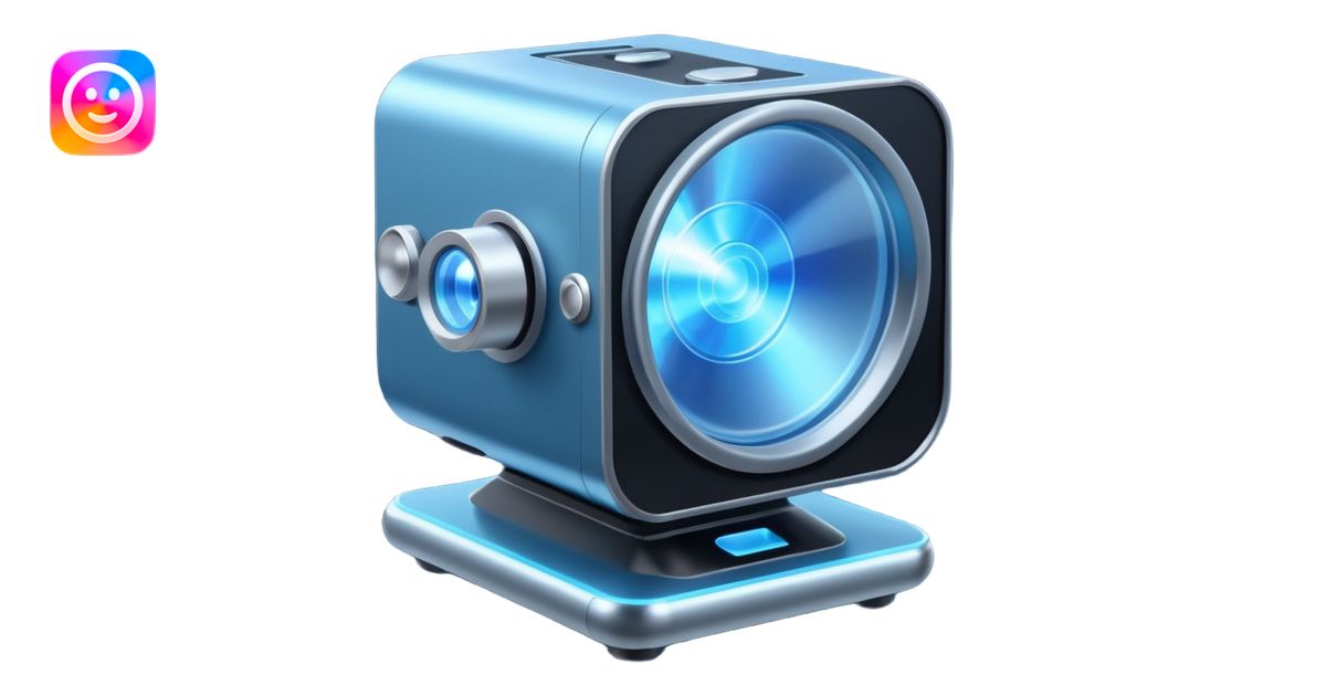 hologram projector emoji | AI Emoji Generator