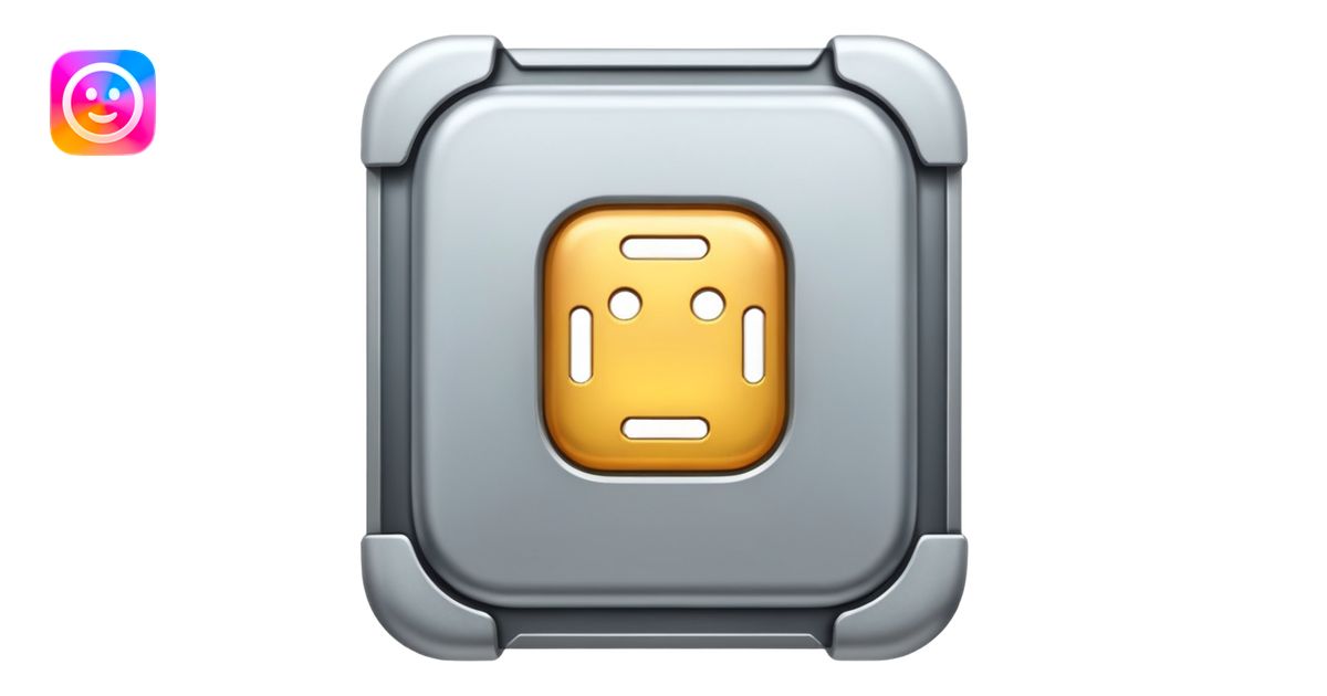 realistic CPU for PC emoji | AI Emoji Generator