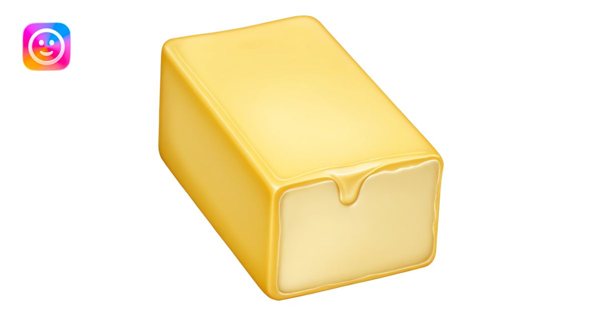 Butter slice emoji | AI Emoji Generator