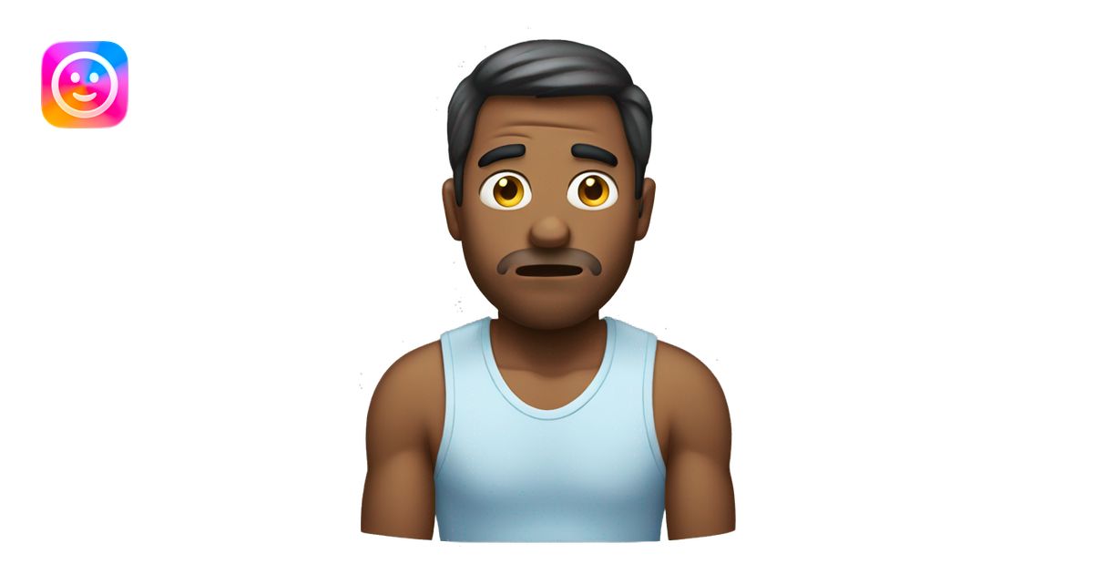 discomfort guy emoji | AI Emoji Generator