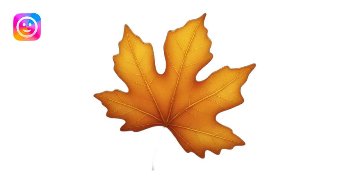 autumn leaf emoji | AI Emoji Generator